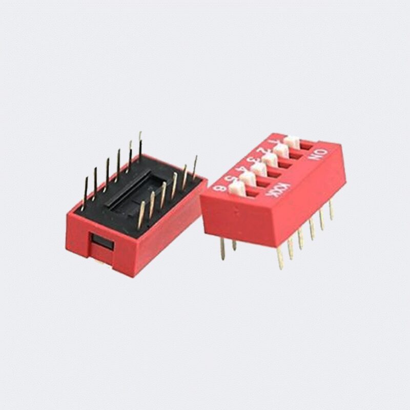 DIP switches - 5 switches