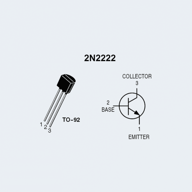 2N2222 NPN Transistor BJT