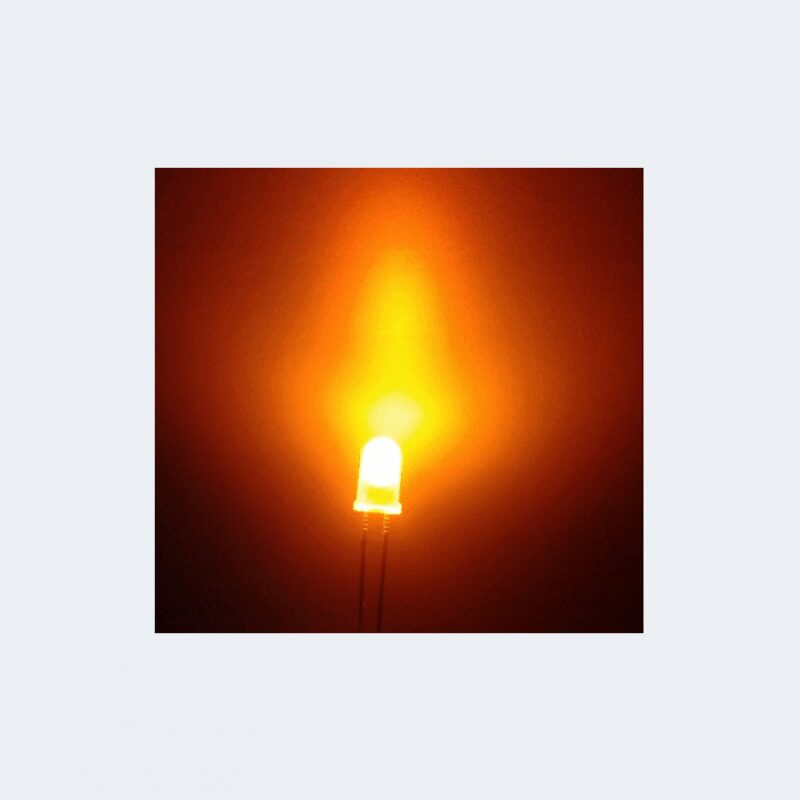 Yellow LED 3MM