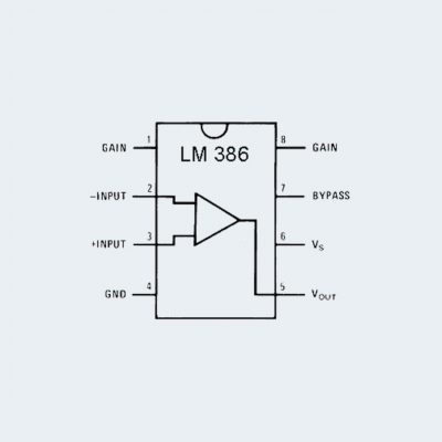LM386 Operation Amplifier IC OP-AMP