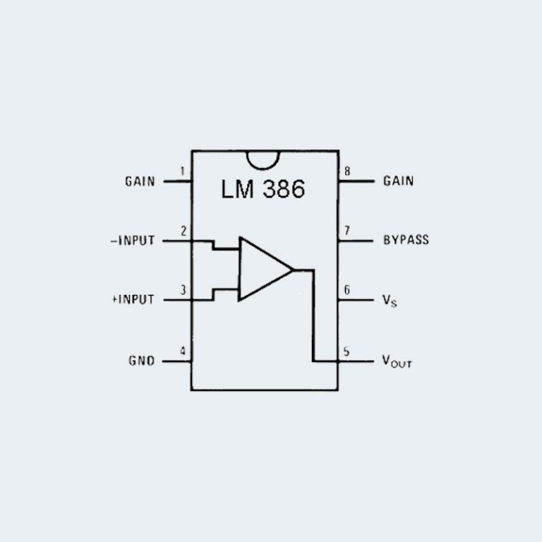 LM386 Operation Amplifier IC OP-AMP