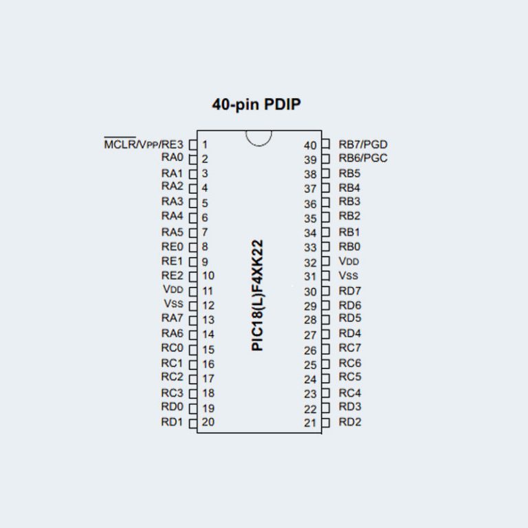 متحكم دقيق PIC18F45K22 بأفضل جودة فى السوق|القرية العلمية