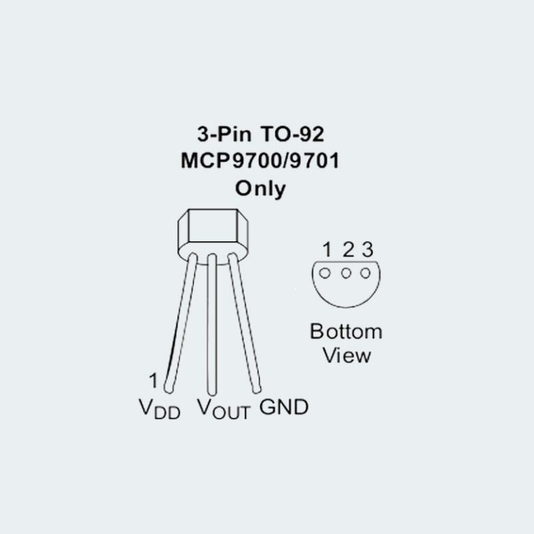 MCP9700 Temperature Controller Sensor