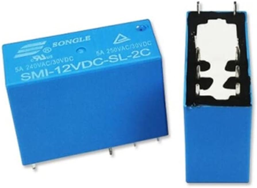 Relay 12V 5A 8PIN SONGLE SMI-12VDC-SL-2C-8pin