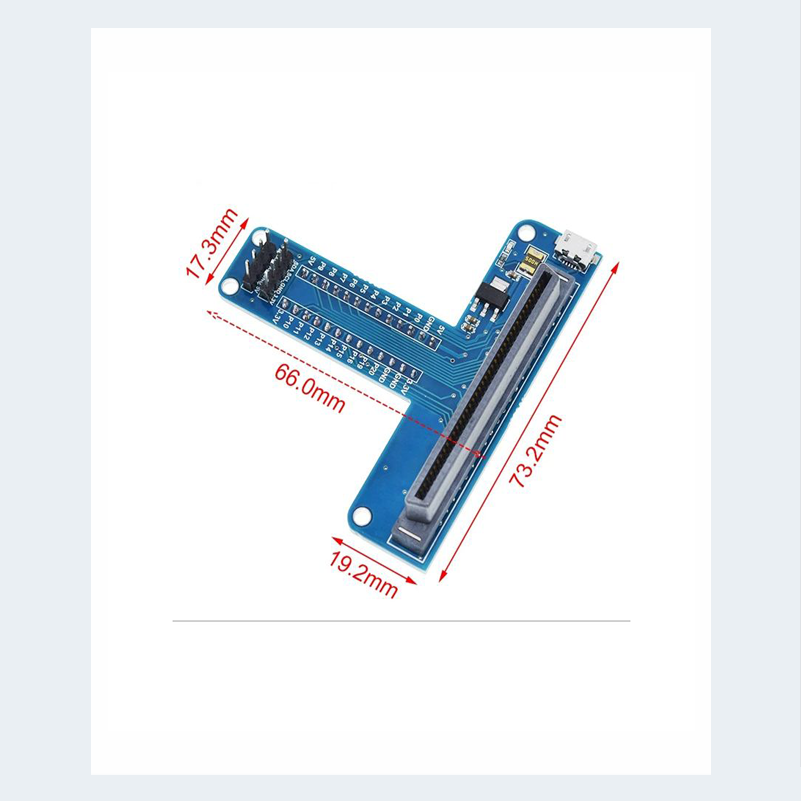 T type GPIO Expansion Board for MicroBit