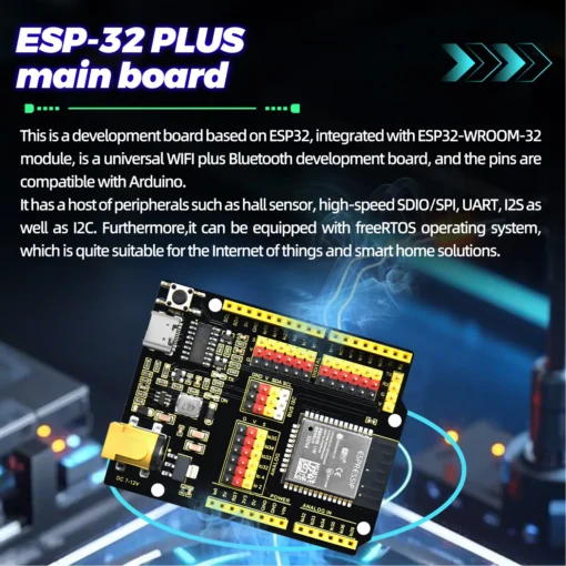 Keyestudio IOT Basic Learning Kit For ESP-32 Arduino Starter Kit With 40 Experiment Projects